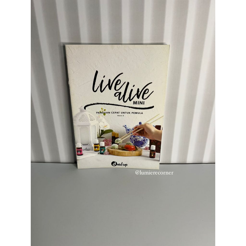 Live Alive Mini 80 gram Book (Indonesian, English, Mandarin) | Shopee ...