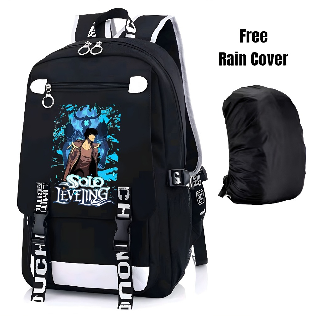 Boys Girls Elementary School Bags Latest Solo Leveling Sung Jinwoo ...