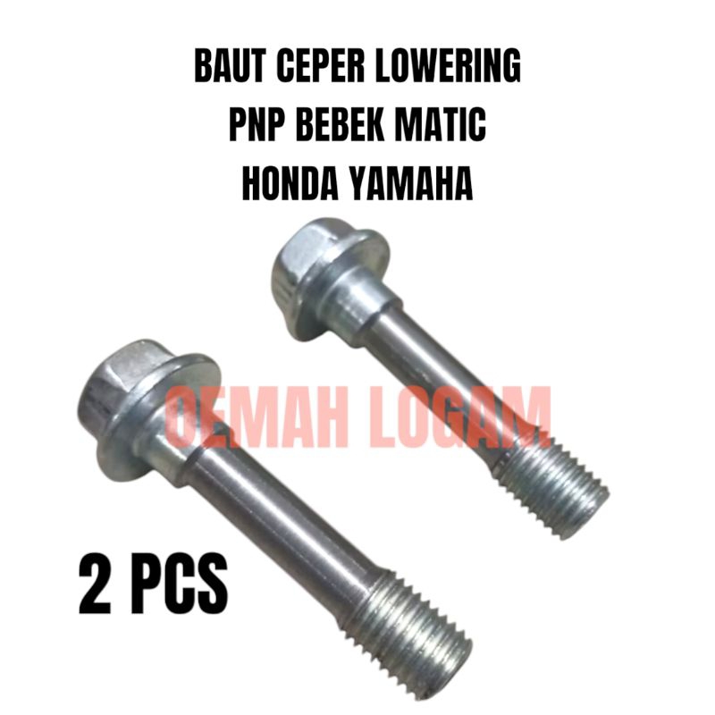 CEPER LOWERING BOLT HONDA MATIC DUCK SIZE DOWNSCOK BOLT | Shopee Singapore