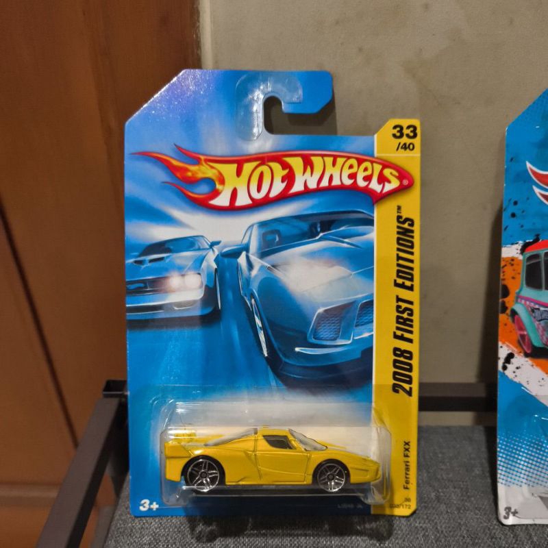 Hot Wheels Ferrari FXX Yellow 2008 First Edition | Shopee Singapore