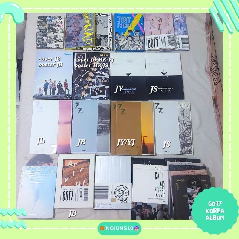 Got7 OFFICIAL ALBUM (KOREA) | Shopee Singapore