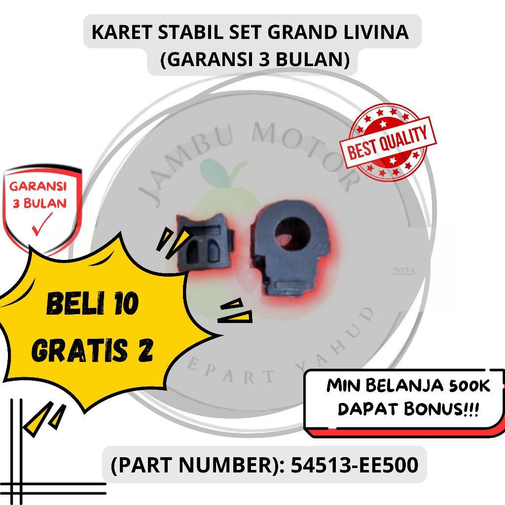 STABILIZER RUBBER SET GRAND LIVINA 54513-EE500 (3 MONTHS WARRANTY) BUY ...