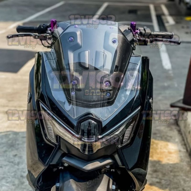 Flat standard Nmax turbo neo visor. Flat standard Nmax turbo windshield ...