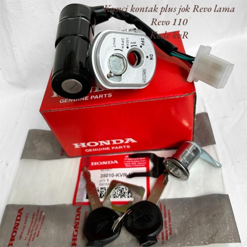 Old Honda Revo Revo 110 Revo ignition key set, original Honda kvr ...