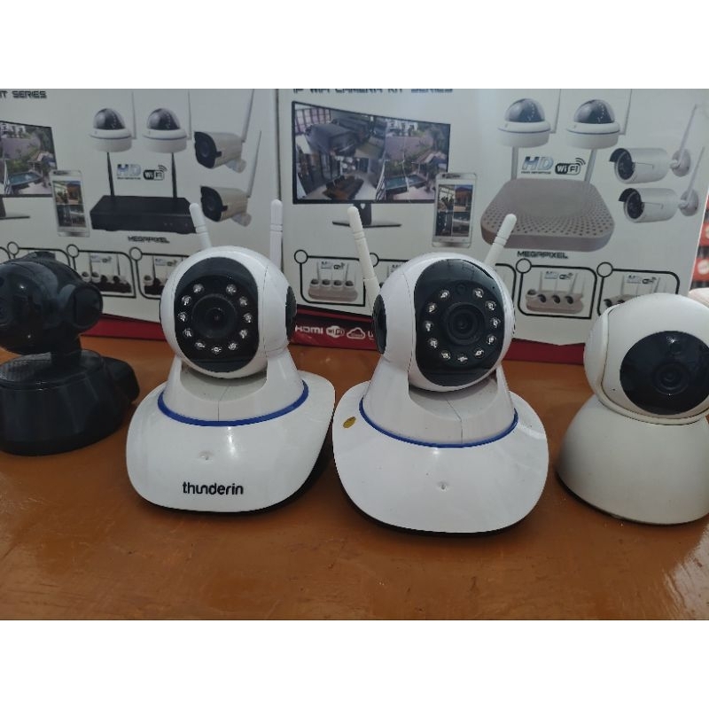 HP CCTV Wifi Connect Remote Monitoringhp Rotating Second unit | Shopee ...