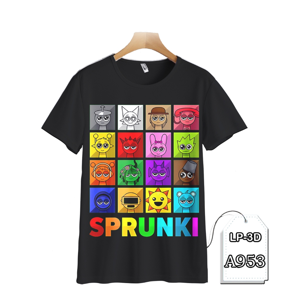3d Printed Sprunki Clothes for Children and Adults Animated 3D Game ...