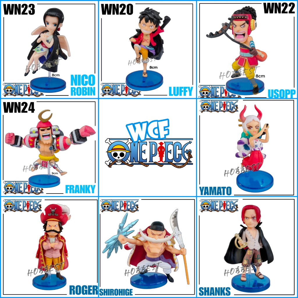WCF ONE PIECE Action Figure (unit price) - Miniature Cake Topper ...