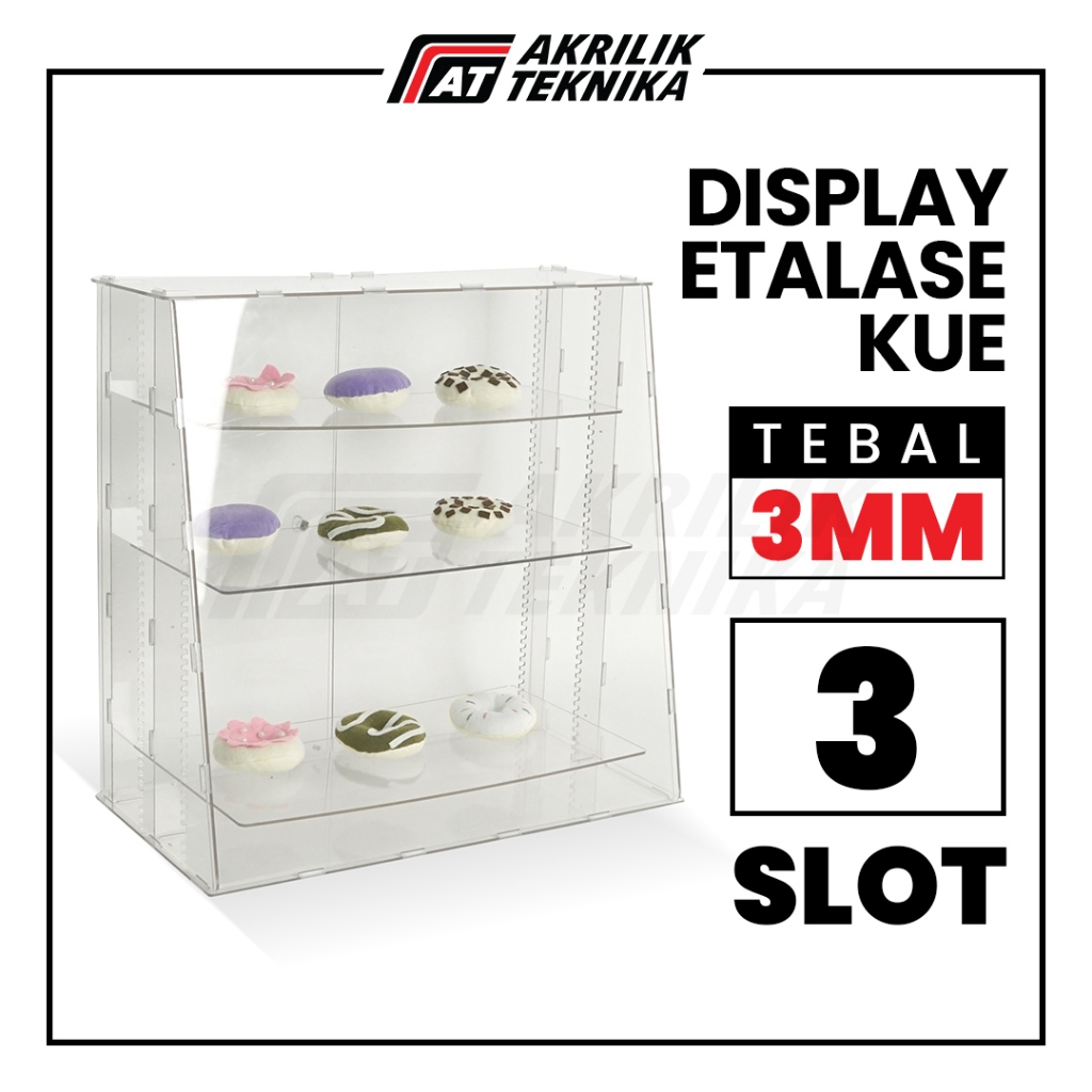 Acrylic Food Storage Bread Cake Shop Display Case | Shopee Singapore