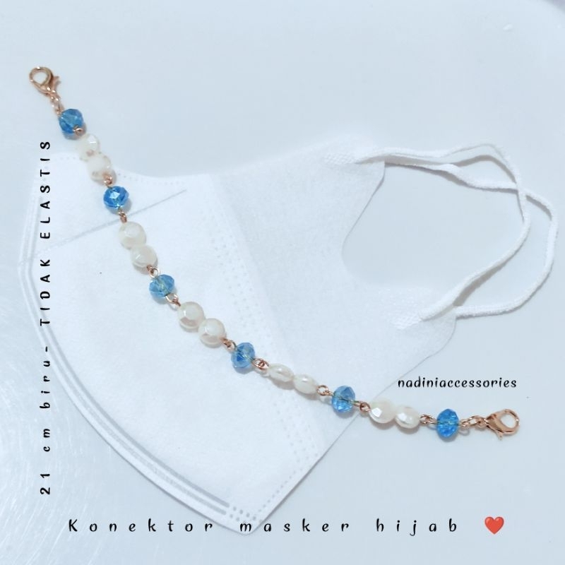 Crystal HIJAB MASK CONNECTOR | Extender MASK | Hijab MASK STRAP ...
