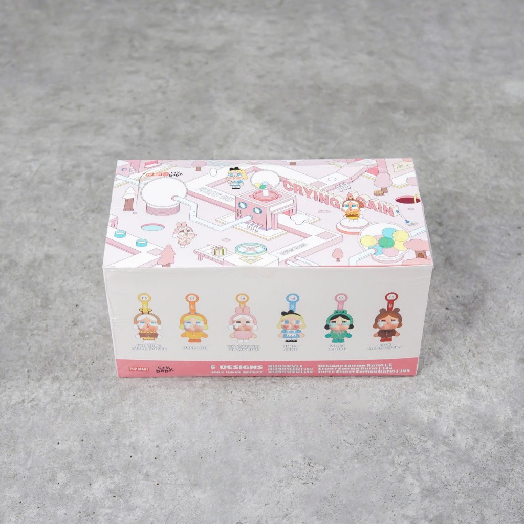 POP MART CRY BABY CRYING AGAIN KEYCHAIN 100% ORIGINAL - BLIND BOX ...