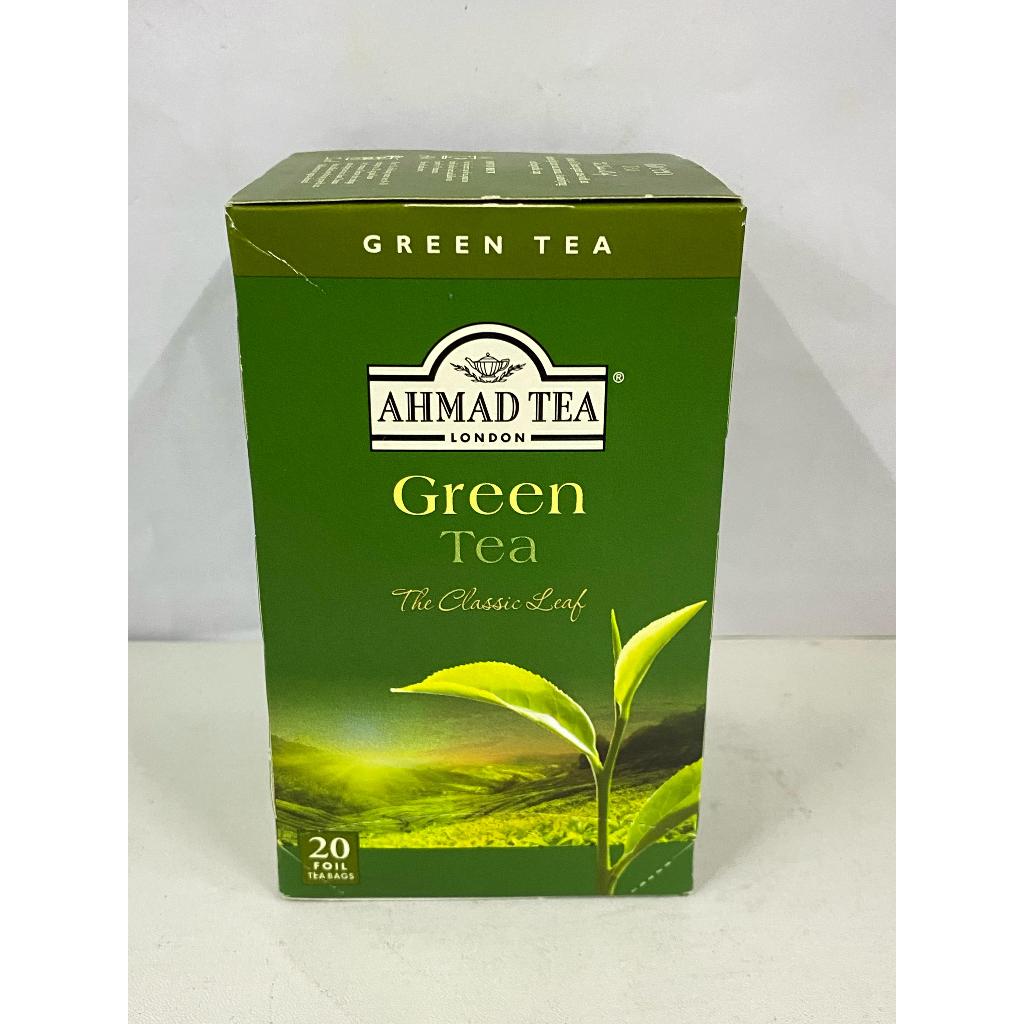 AHMAD TEA GREEN TEA PURE 20S 40GR | Shopee Singapore