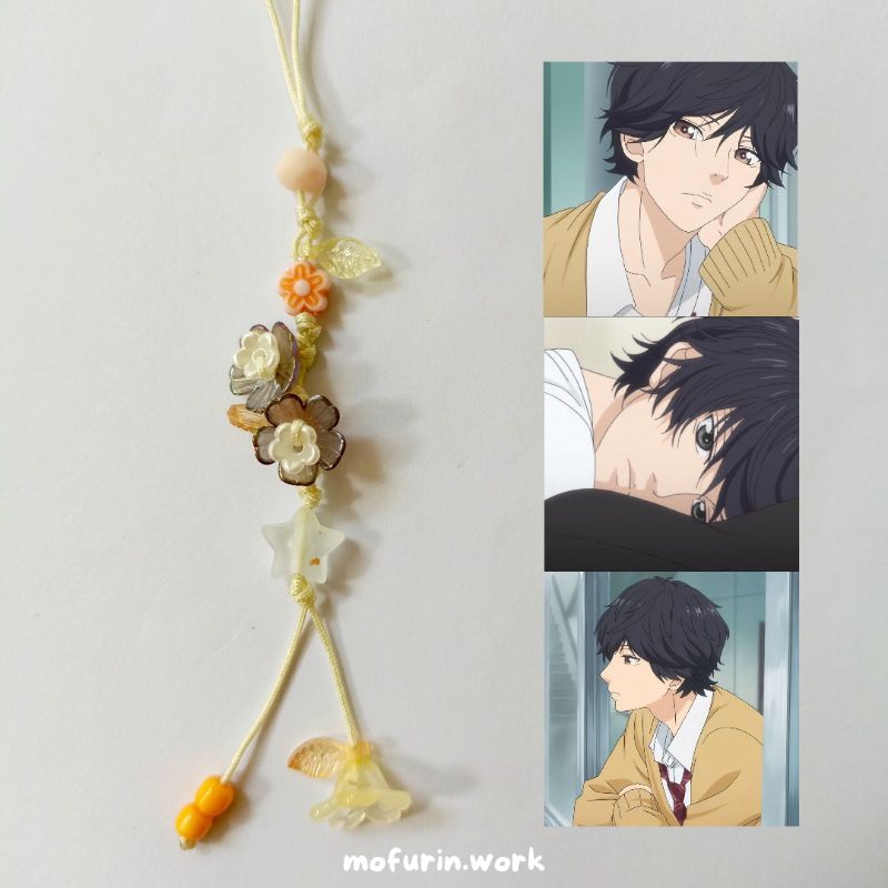Phone Strap Keychain Anime - Ao Haru Ride, Honey Lemon Soda, Kamisama ...
