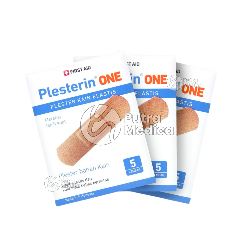 Onemed First Aid Plasterin ONE Envelope contains 5 Sheets / Brown ...