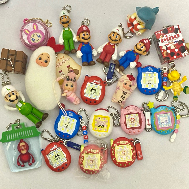Various TRINKETS Japanese strap gotochi tamagotchi keychain heisei ...