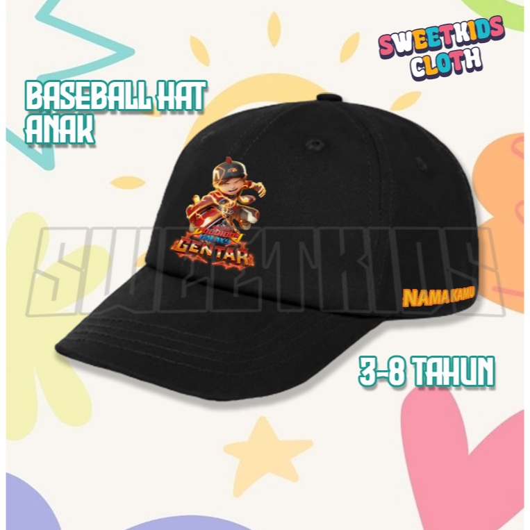 Boboiboy Gentar Children's Baseball Cap / Boboiboy Galaxy Gentar ...