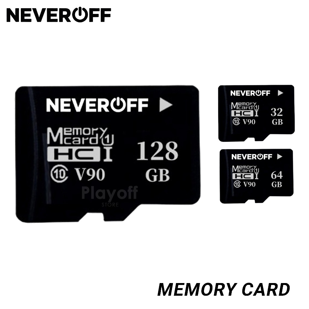 MicroSD V90 Class Memory Card 10 – 32GB/64GB/128GB for CCTV, HP ...