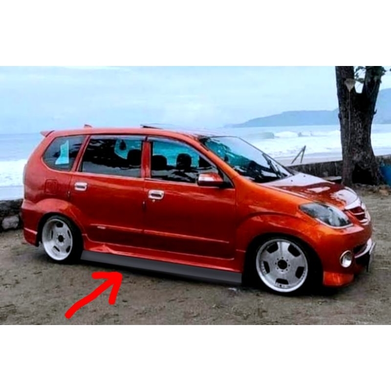 RUBBER LIPS SIDE SKIRT UNIVERSAL SIDE BODY PROTECTOR CAN BE ALL CARS ...