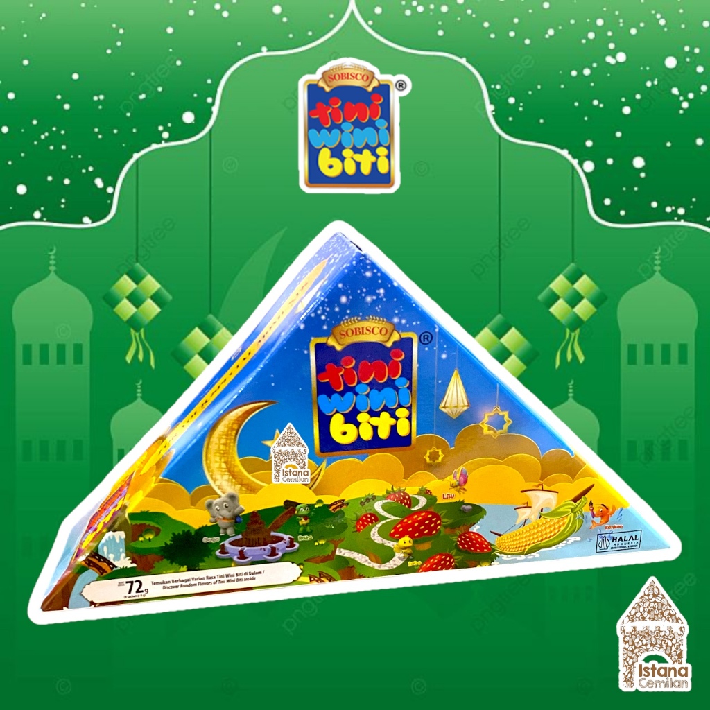 Tini Wini Biti Cake Biscuit Ramadhan Edition Viral Triangle Parcel Eid ...