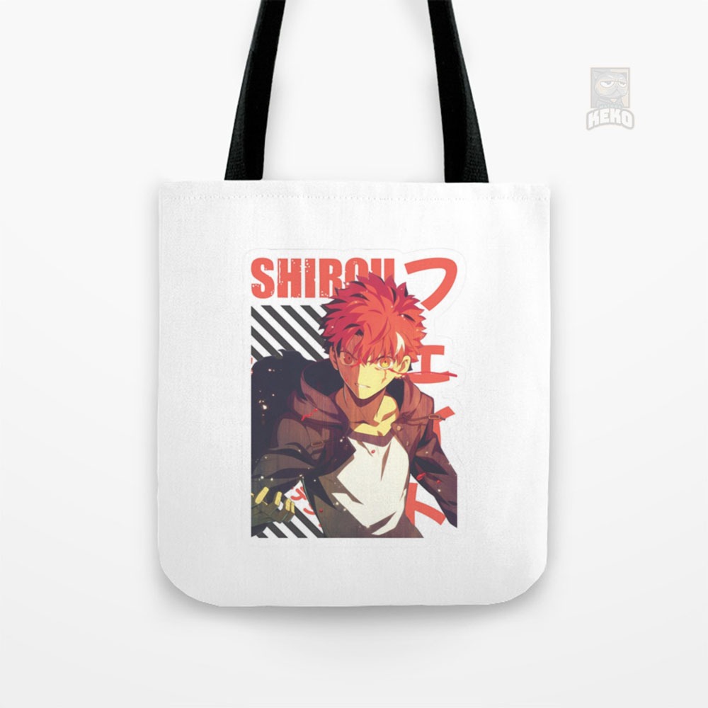 Fate Emiya Shirou Emiya Shiro 01 Poster Anime Tote Bag | Shopee Singapore