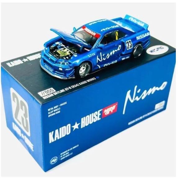 Mini GT Nissan Skyline GT-R [R34] Nismo Kaido House Works V3 seris ...
