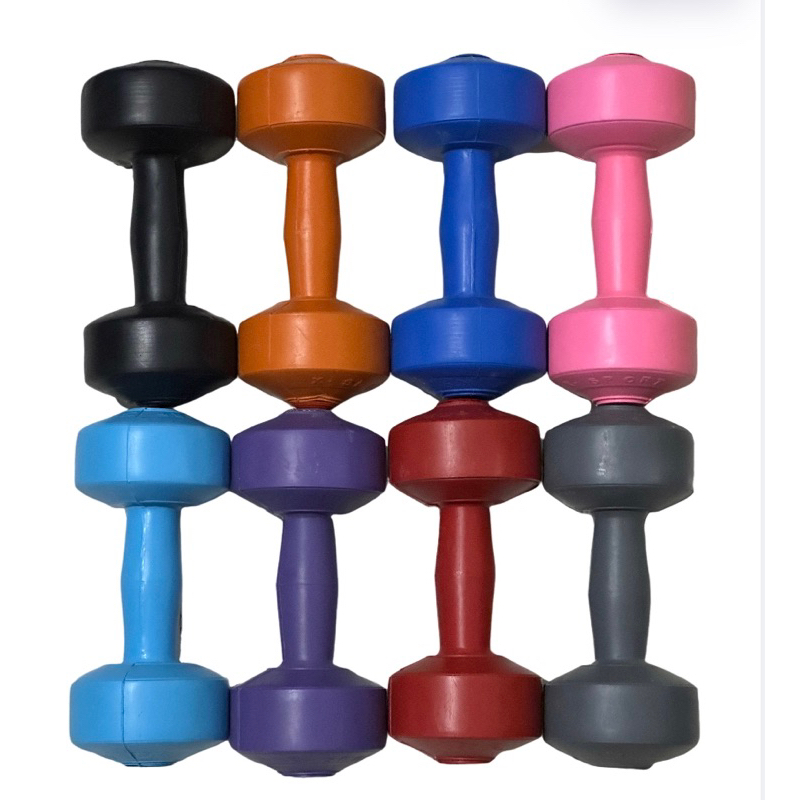 3KG X-SPORT PVC Dumbbells (INCLUDING CONTENTS) | Shopee Singapore