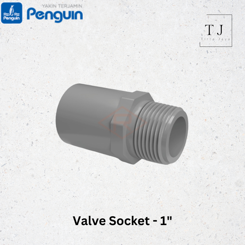1" PVC PENGUIN / SDL 1" PVC Outer Thread Socket / PVC Valve Socket ...