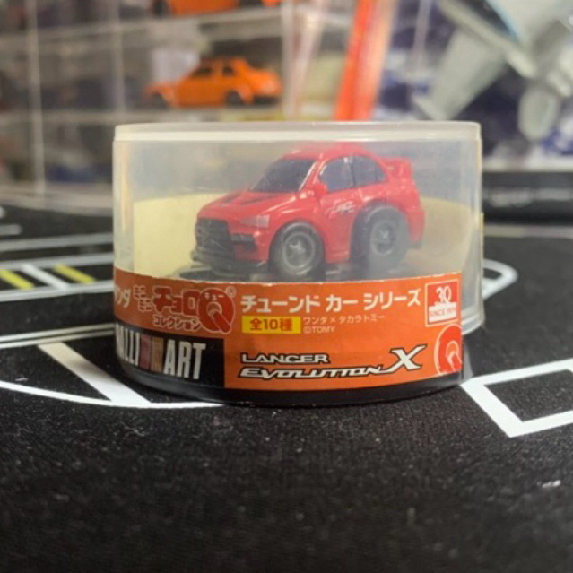 Choro Q DONDA COFFEE CHIBI MITSUBISHI LANCER EVO X RALLI ART RED ...