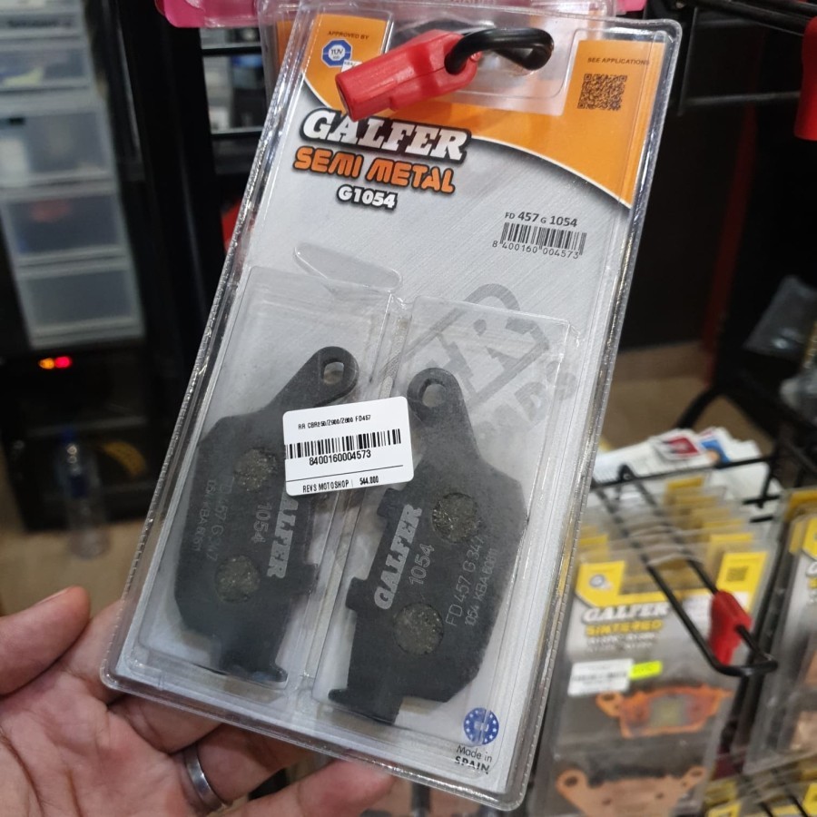 GALFER FD457 CBR250RR / Z800 / Z900 Brake Pads - (SEMI METAL) | Shopee ...
