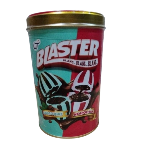 Blaster Choco Mint Candy Canned Packaging | Shopee Singapore