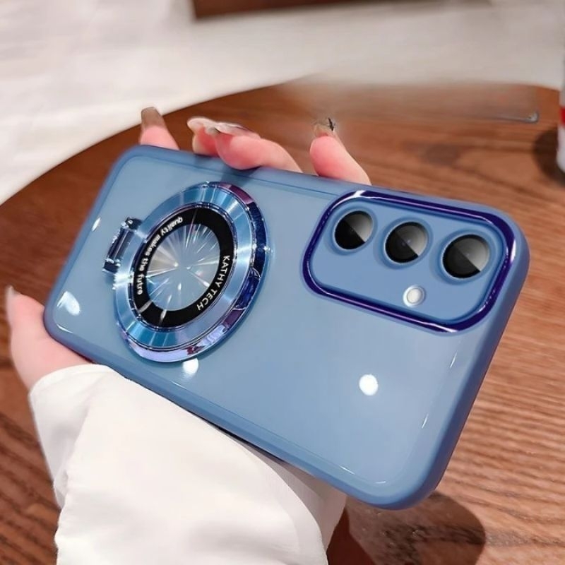 SAMSUNG Galaxy A56 5G / A36 5G Magsafe Silicon Case Combination Stand ...