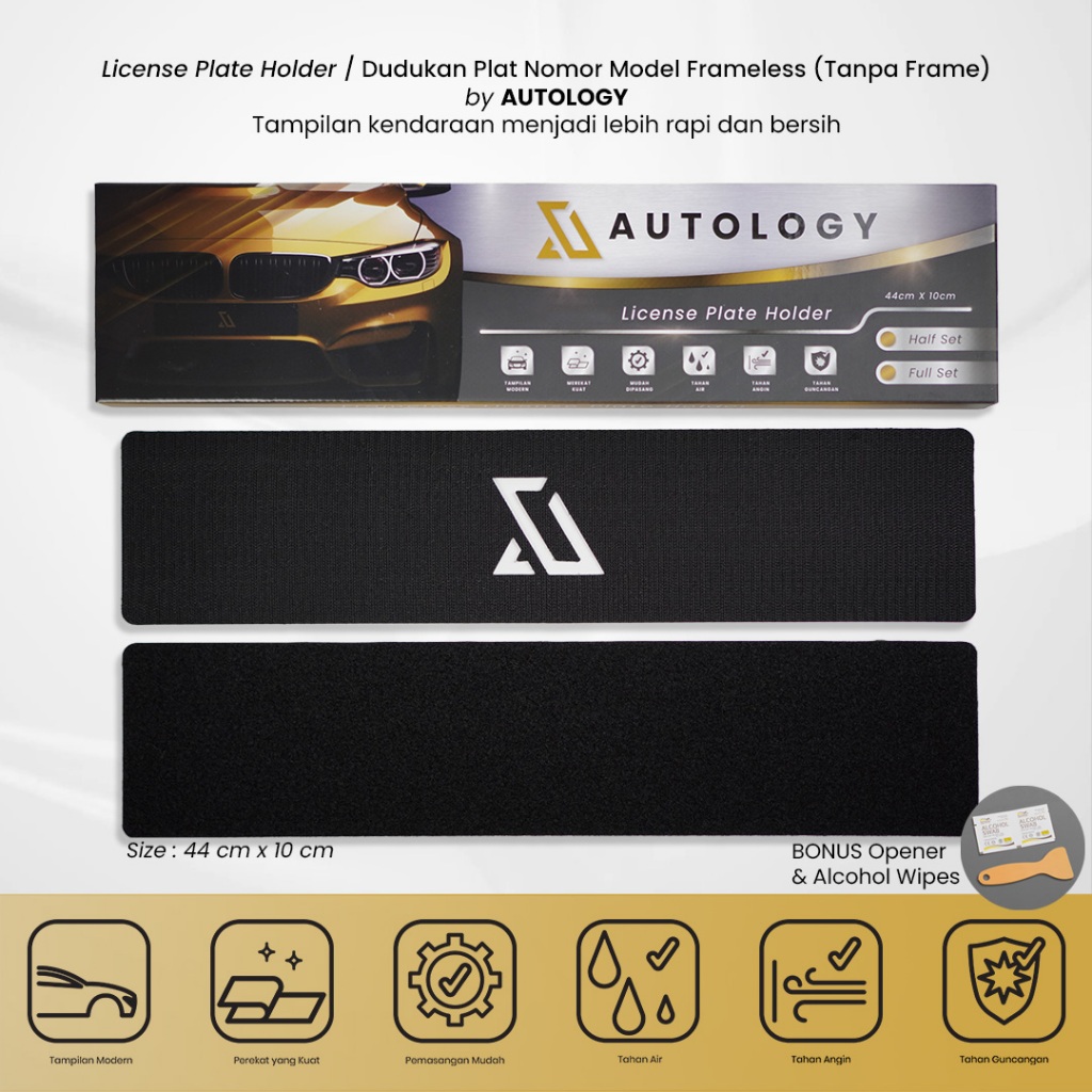 Autology License Plate Holder | Frameless Car License Plate Holder ...