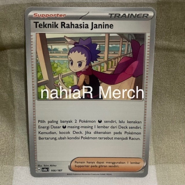 Pokemon TCG Indonesia Fetal Secret Technique sv8a 166/187 Terastal Festival ex | Shopee Singapore