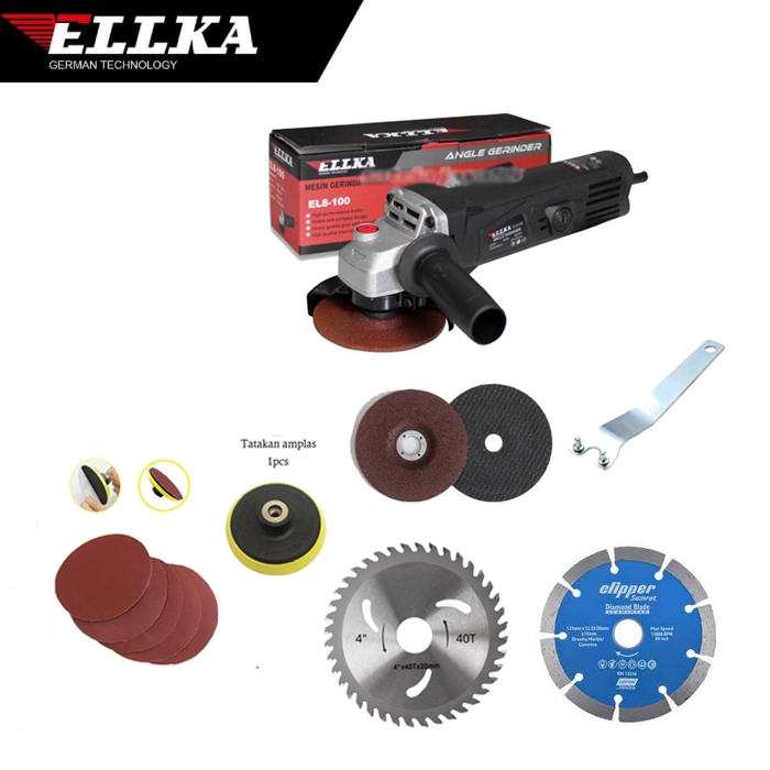 MATA MESIN Complete Grinding Machine Package Bonus Cutting Bits ...