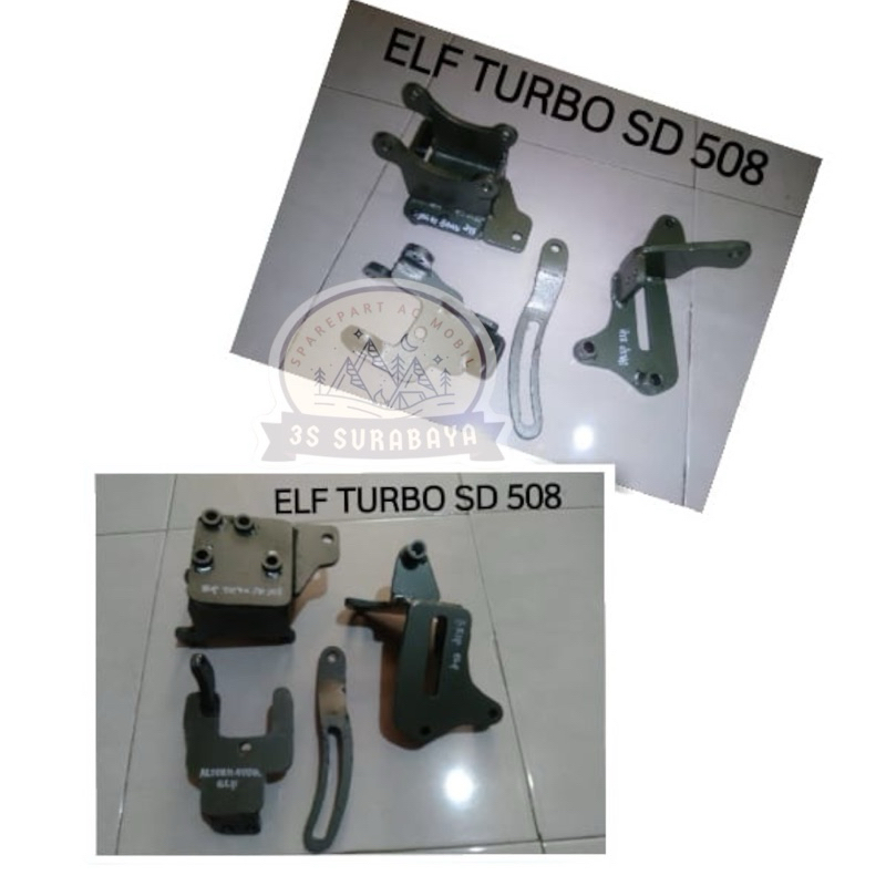 Elf turbo Bracket install sanden 508 Car Ac Compressor Mounting Bracket ...