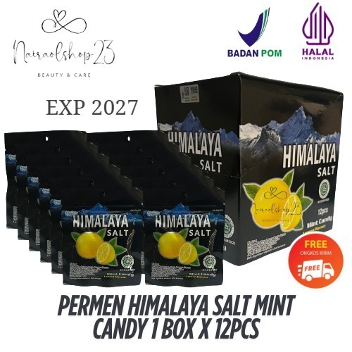 Himalaya salt Candy 1 box Contains 12 Pcs | Shopee Singapore