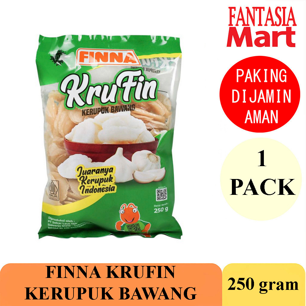 FINNA KRUFIN ONION CRACKERS 250 GRAM FANTASIA PACK WITH SAFE PACKAGING ...