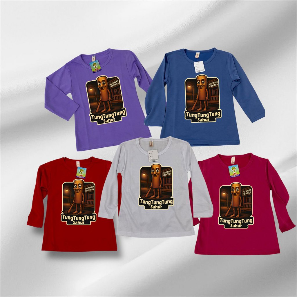 Anomali tung tung sahur girl's long-sleeved shirt / anomali girl's top ...
