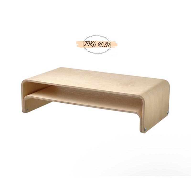 Vattenkar laptop stand/burch wooden monitor 52x26cm, laptop stand ...