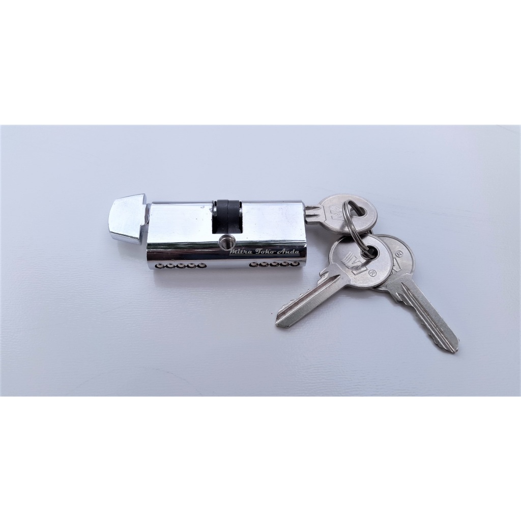 Oval oval lock cylinder with sliding door lock/child model | Shopee ...