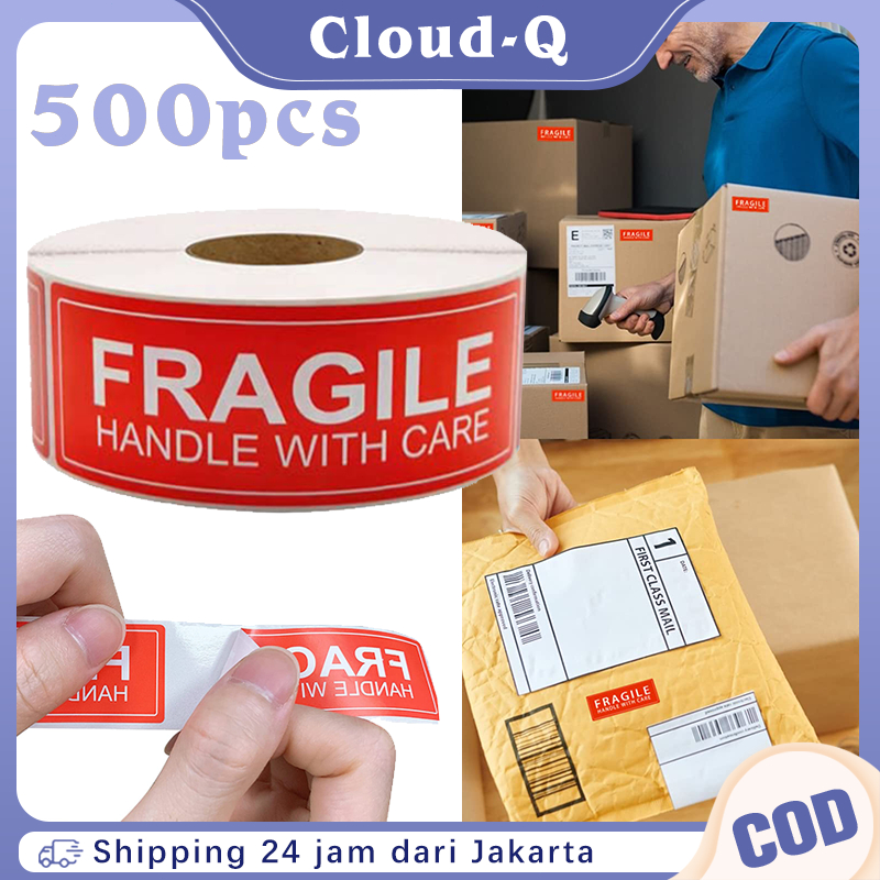 MERAH Fragile Red Fragile Unboxing 500pcs Fragile Duct Tape Unboxing ...