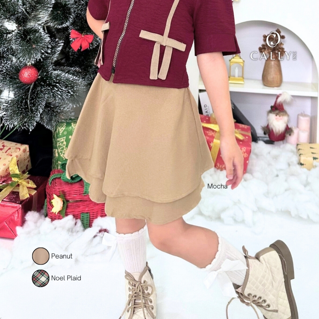 Cally.inc | Korean A Line Mini Skirt Girls Pants Skirt Chocolate Mocha ...