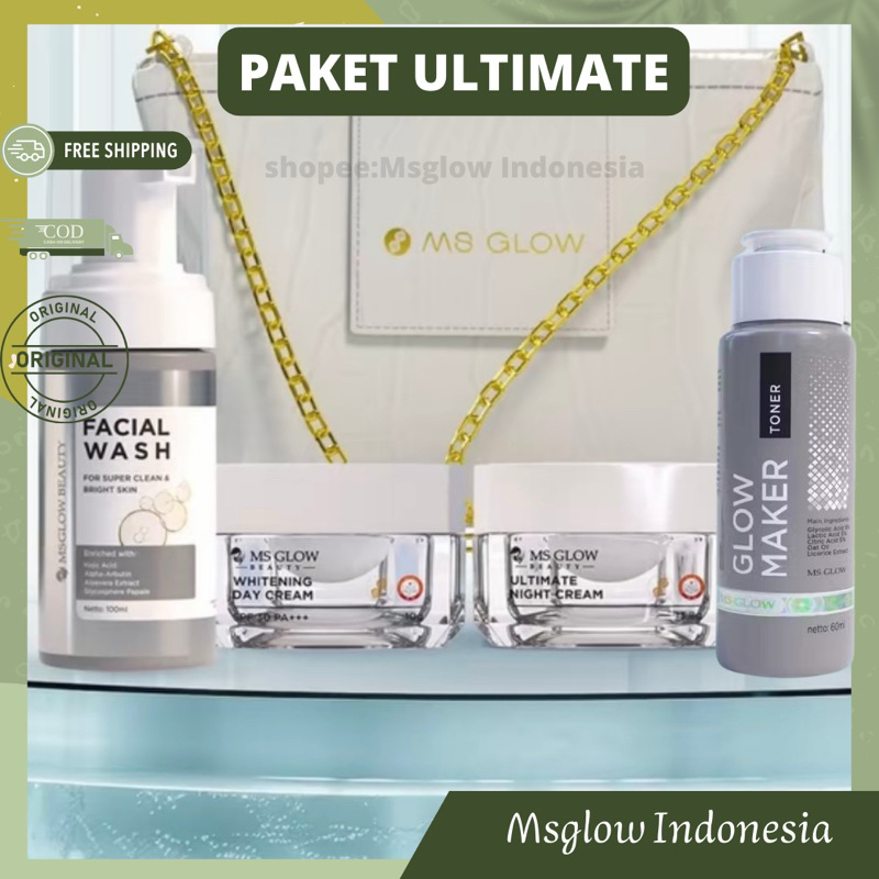 Ms GLOW ULTIMATE PACKAGE / ULTIMATE MS GLOW FACIAL PACKAGE | Shopee ...
