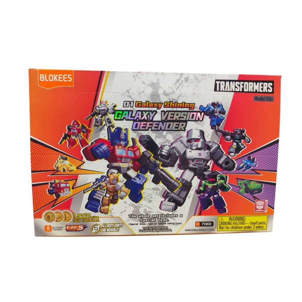 Blokees Transformers 01 GALAXY Shining GALAXY VERSION DEFENDER (Full 1 ...