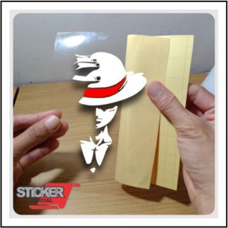 One piece Sticker, anime manga, embossed Sticker, light up Sticker ...