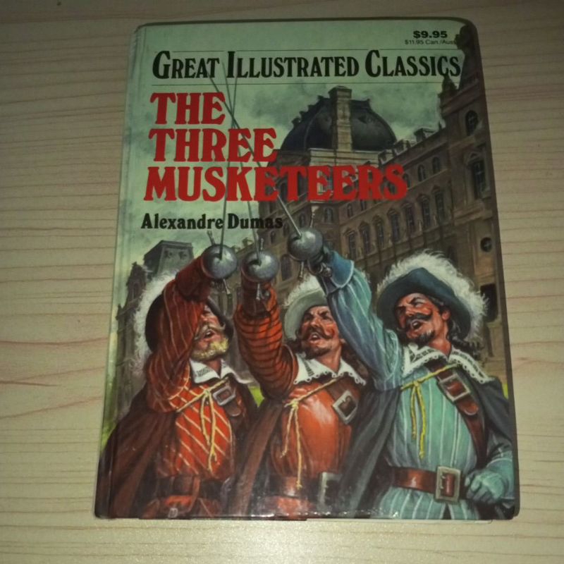 Novel GREAT ILLUSTTRATED CLASSICS THE THREE MUSKETEERS BY ALEXANDRE ...