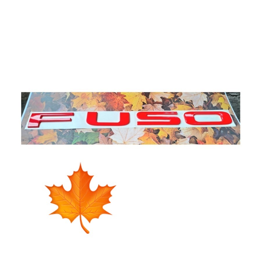 Fuso writing Emblem / fuso canter Emblem / fuso L300 Logo | Shopee ...