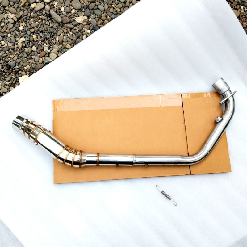 Exhaust pipe 32MM Manifold exhaust pipe open spec PNP For RS 150 SONIC ...