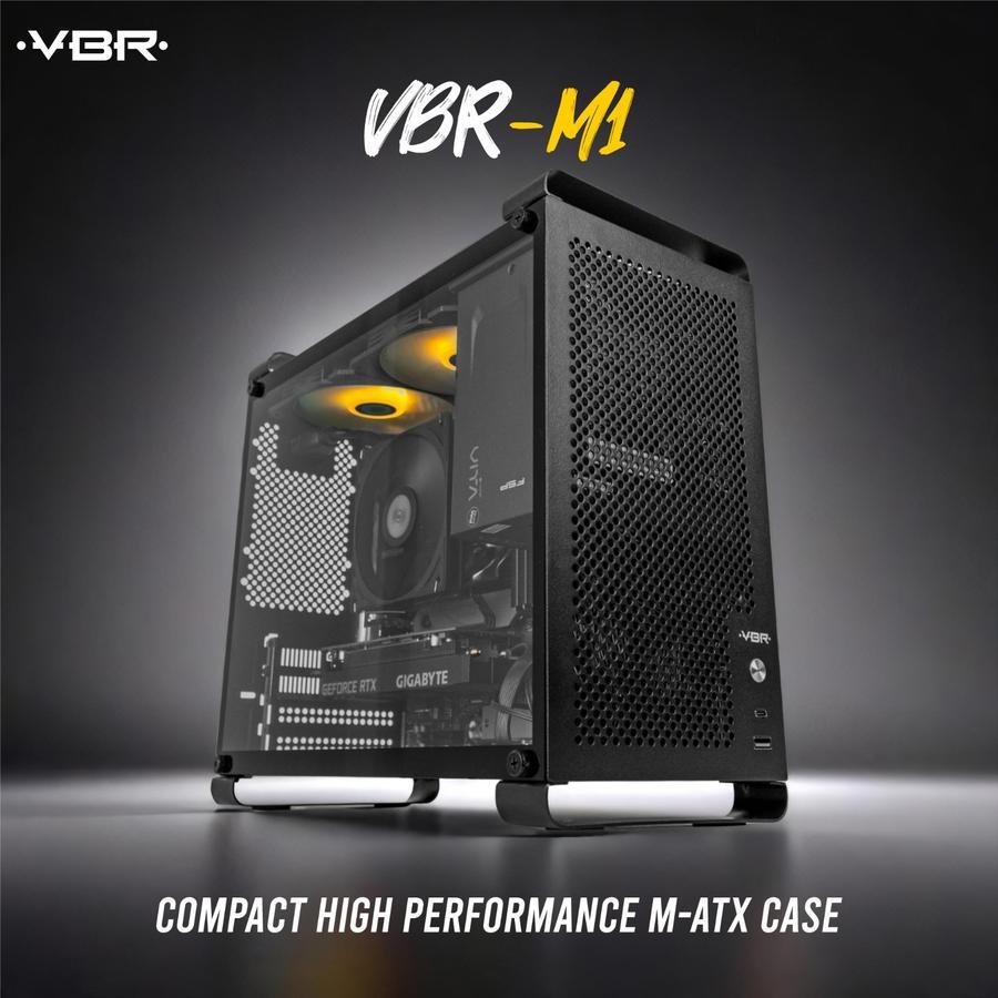 Vbr- M1 Compact M-ATX / Mini ITX Gaming PC Case | Shopee Singapore