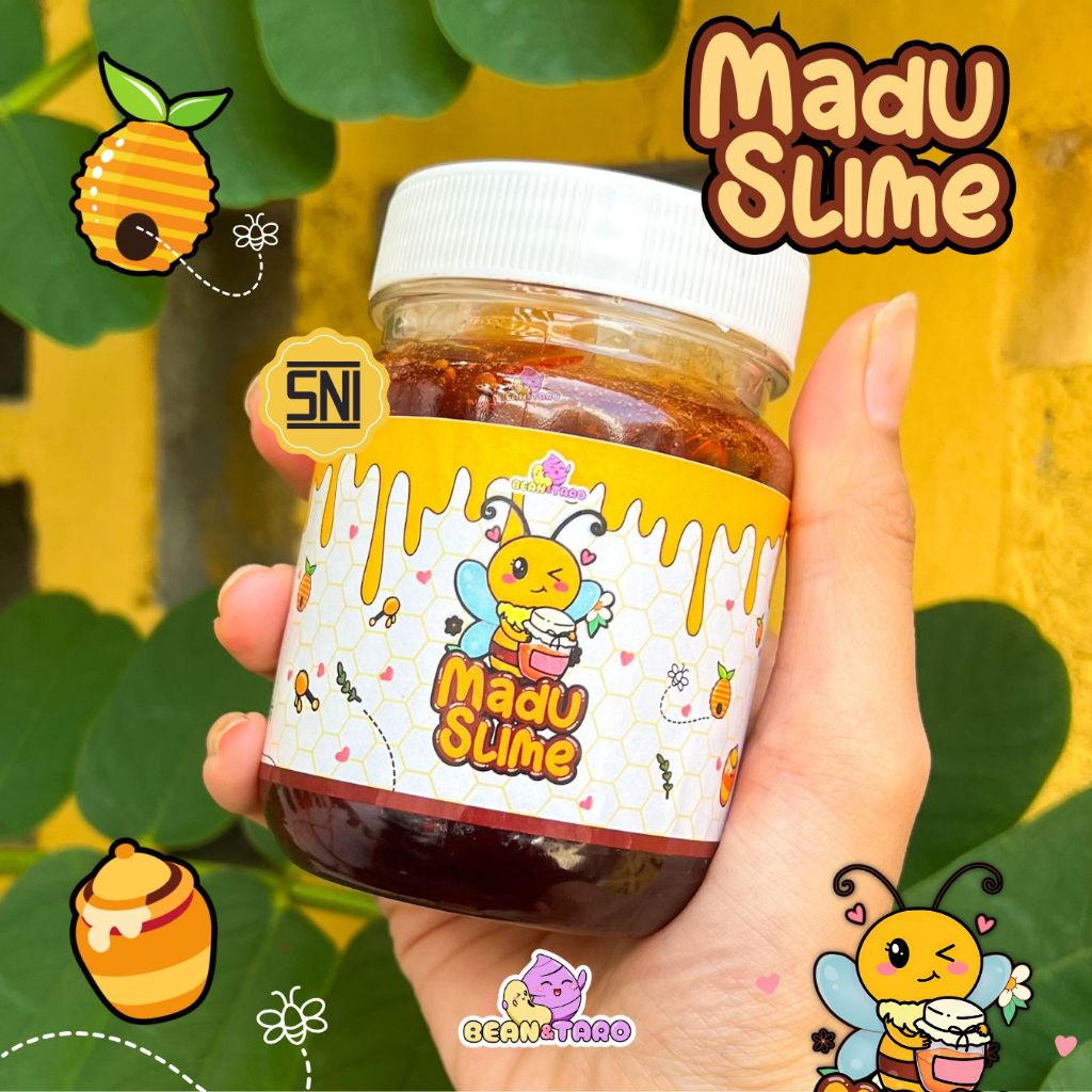 HONEY SLIME BY SLIME BINTARO || HONEY SLIME || CUTE CLEAR SLIME SLIME ...
