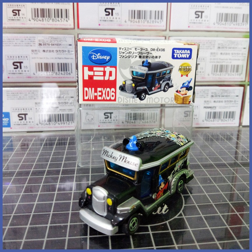 Tomica Takara Tomy Disney DM-EX 06 Jamboree Cruiser Bus Mickey Mouse | Shopee Singapore